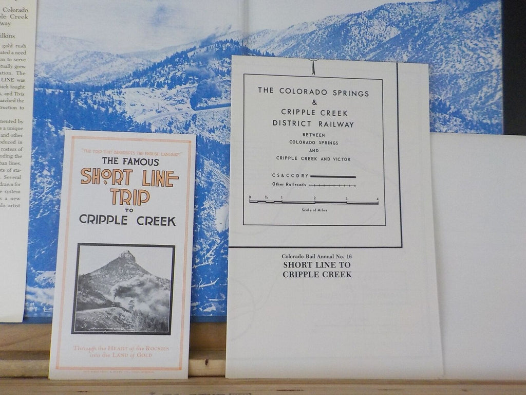 Short Line to Cripple Creek By Wilkins Colorado Springs & Cripple Cree ...