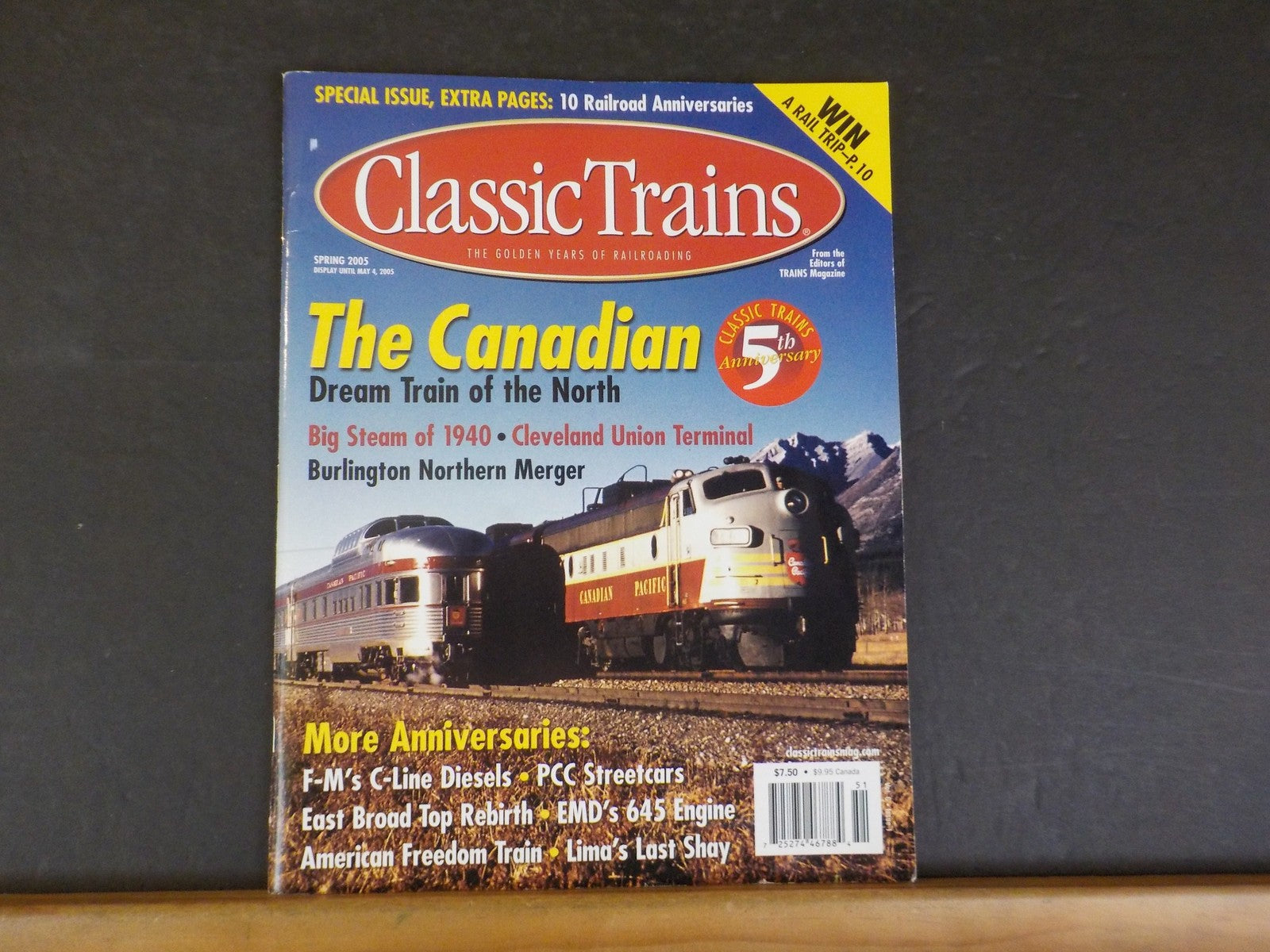 Classic Trains 2005 Spring The Canadian Cleveland Union Terminal 1940 ...