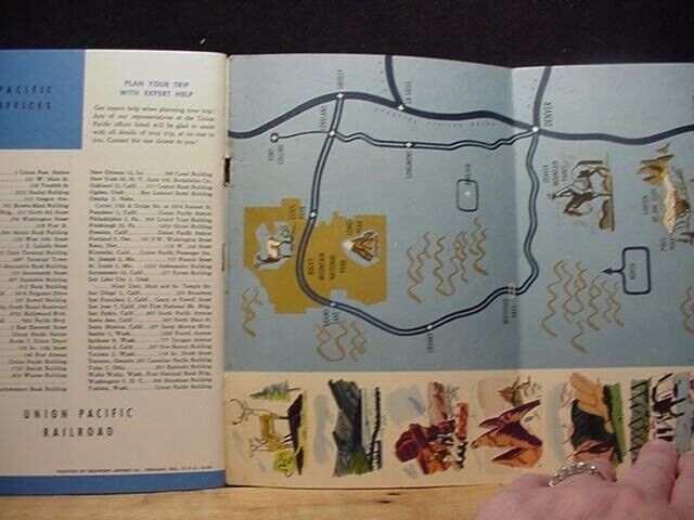 Union Pacific Colorado booklet 1948 brochure – RailroadTreasures