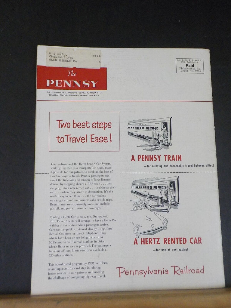 Pennsy Employee Magazine, The 1955 June Time for A Hobby ...