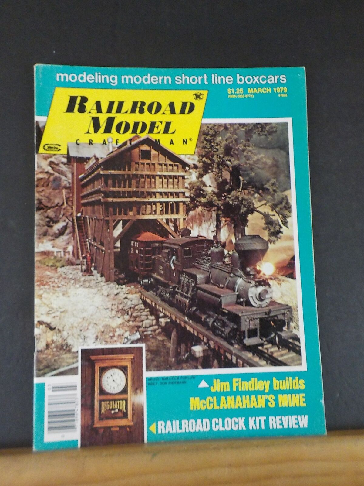 Railroad Model Craftsman Magazine 1979 March RMC Model modern short li ...