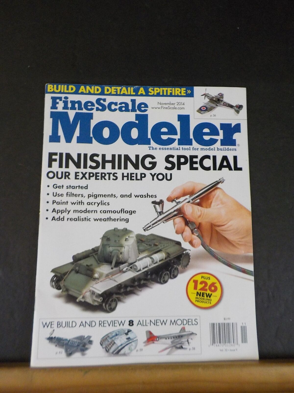 FineScale Modeler 2014 November Finishing special – RailroadTreasures