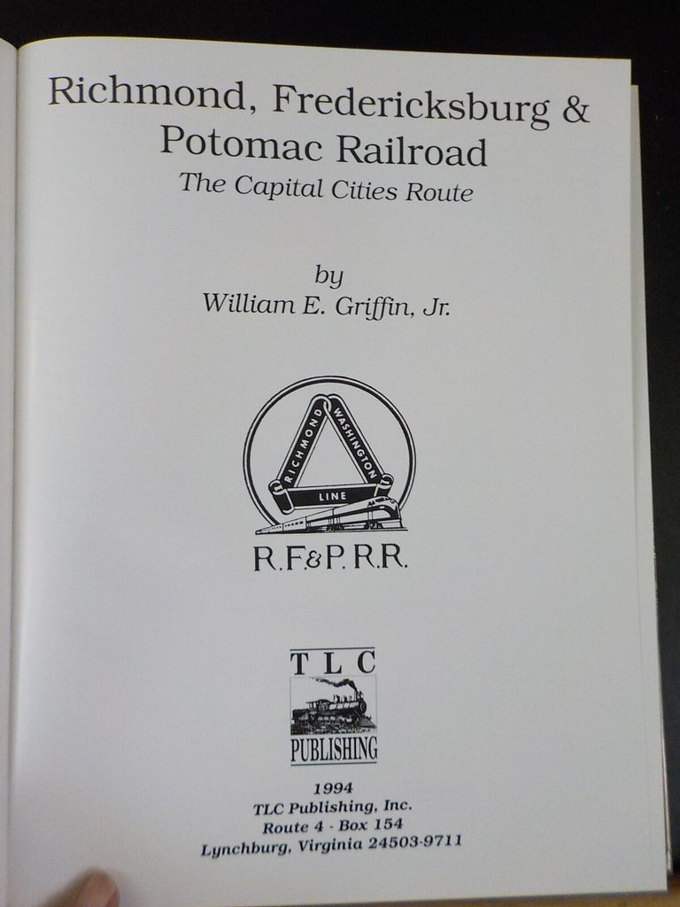 Richmond Fredericksburg & Potomac Railroad by Griffin Capital Cities R ...