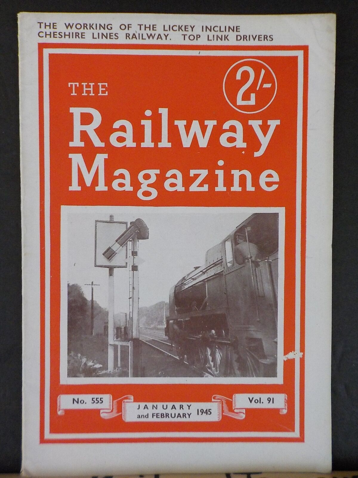 Railway Magazine 1945 January-February The Working of the Lickey Incli ...