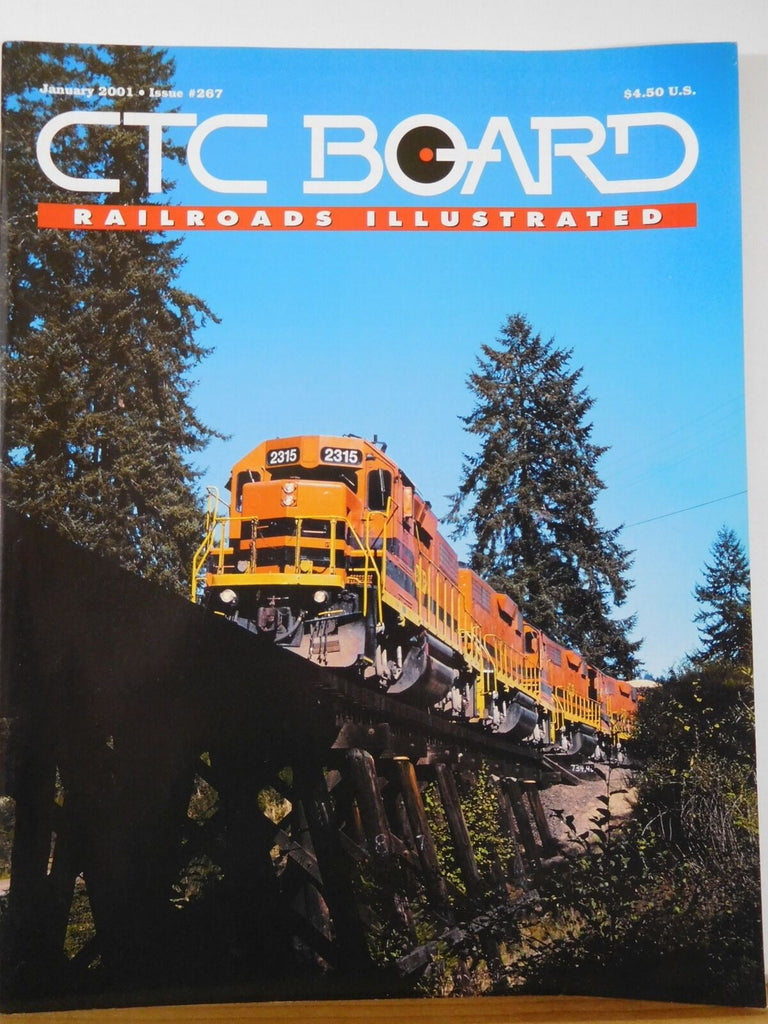 CTC Board Railroads Illustrated #267 January 2001 Railroad News Photos ...