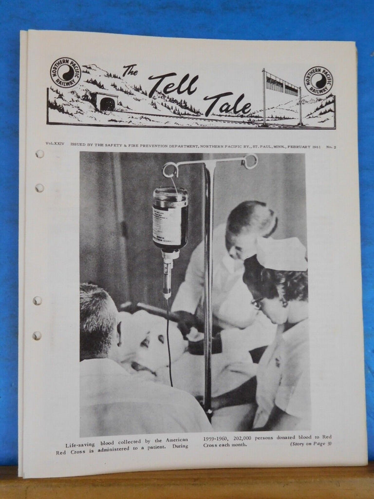 Tell Tale 1961 February Northern Pacific Employee Magazine Telltale ...