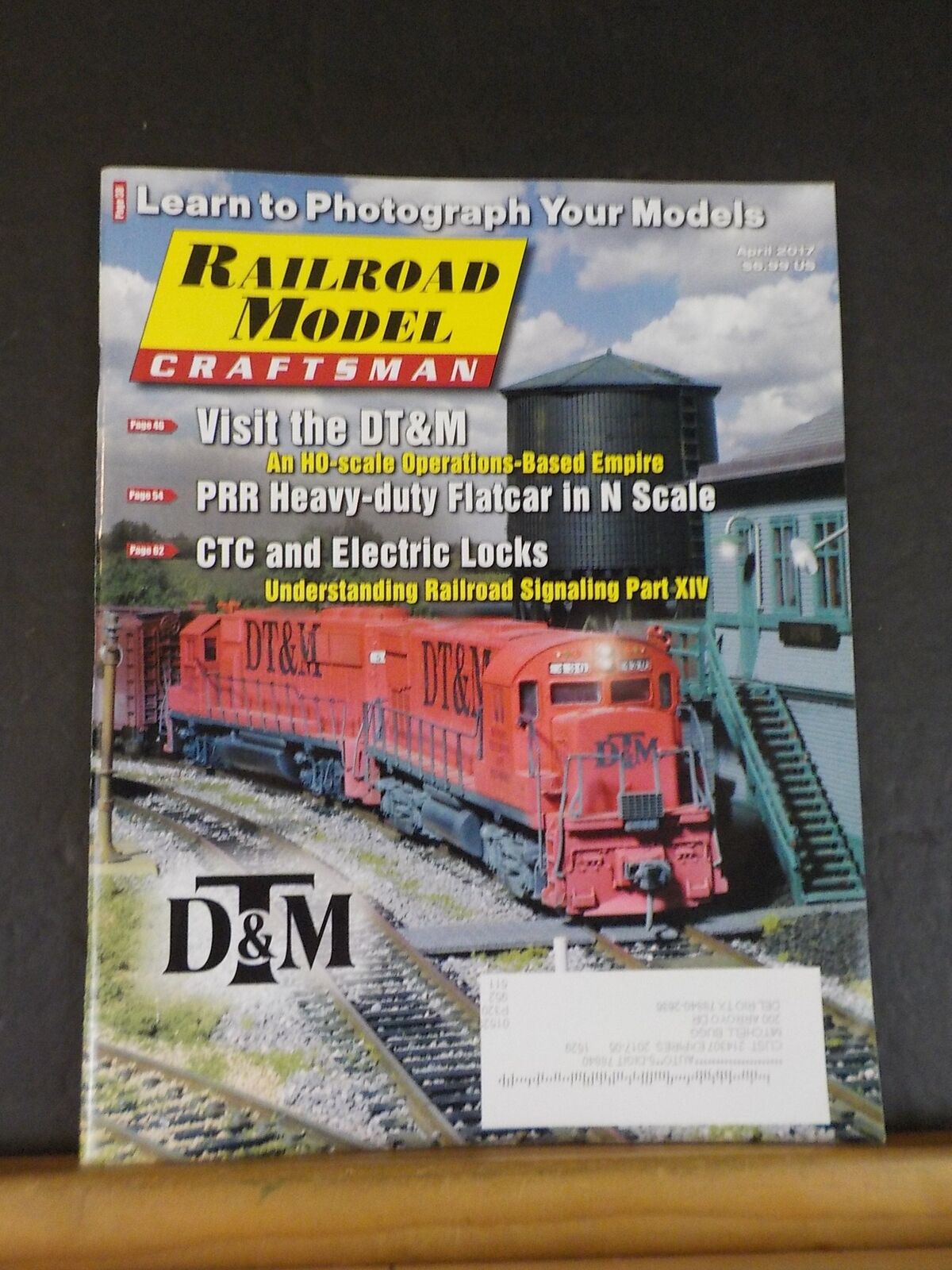 Railroad Model Craftsman Magazine 2017 April Visit the DT&M PRR Queen ...