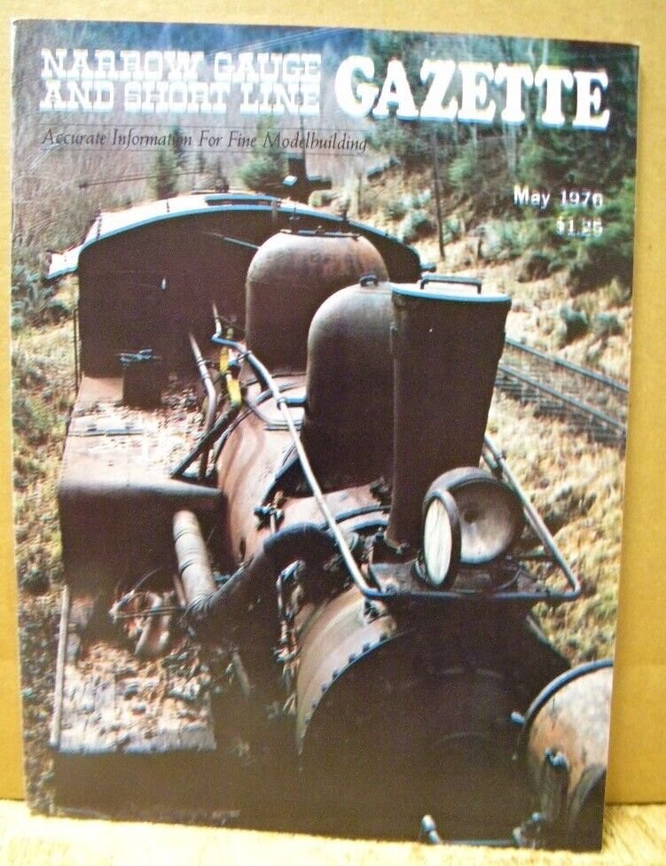 Narrow Gauge & Short Line Gazette 1976 May Q&TL DSP&P Logging Mallets ...