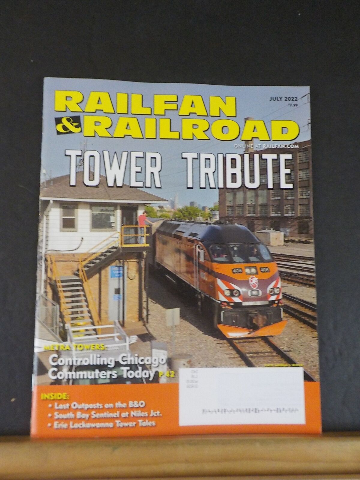 Railfan & Railroad Magazine 2022 July Tower Tribute Metra towers Last ...