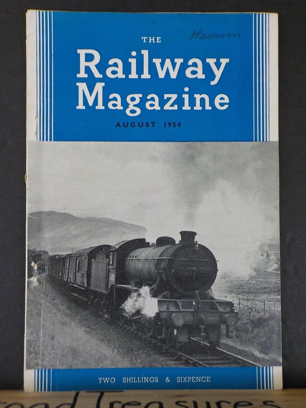 Railway Magazine 1954 August Stage Two of the Pennine Electrification ...