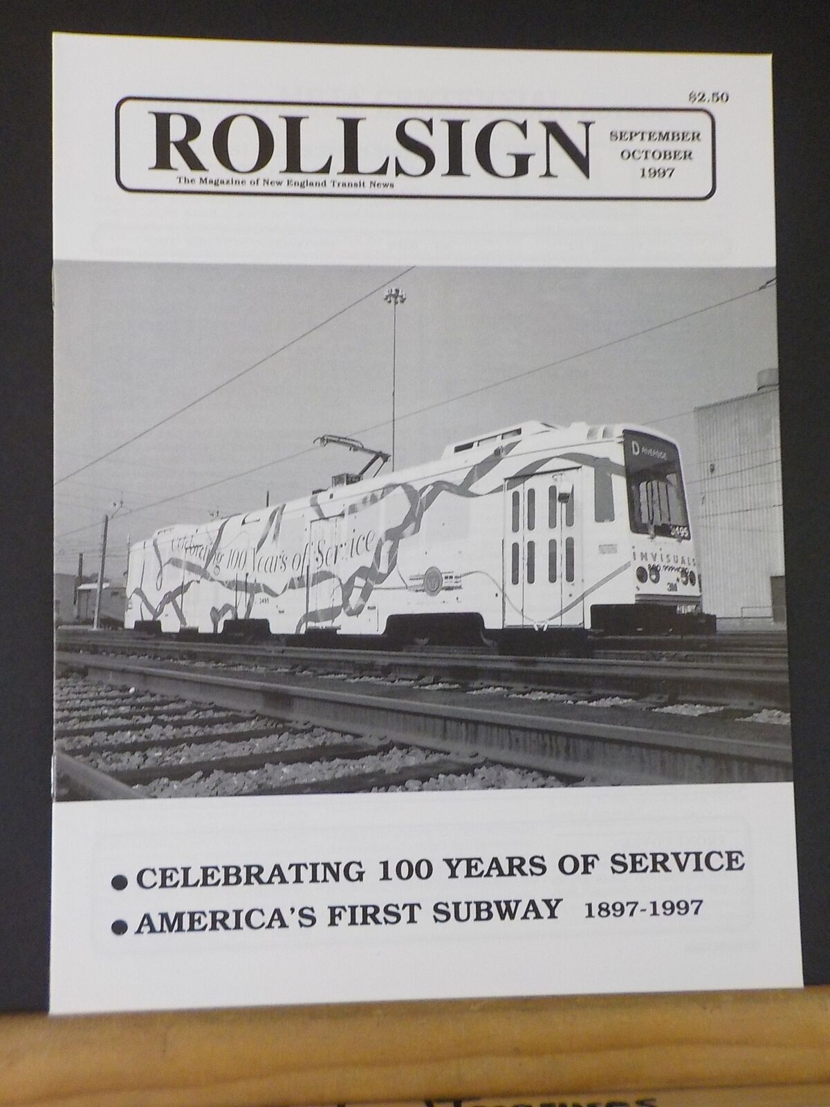 Rollsign Magazine of New England Transit News 1997 September October 1 ...