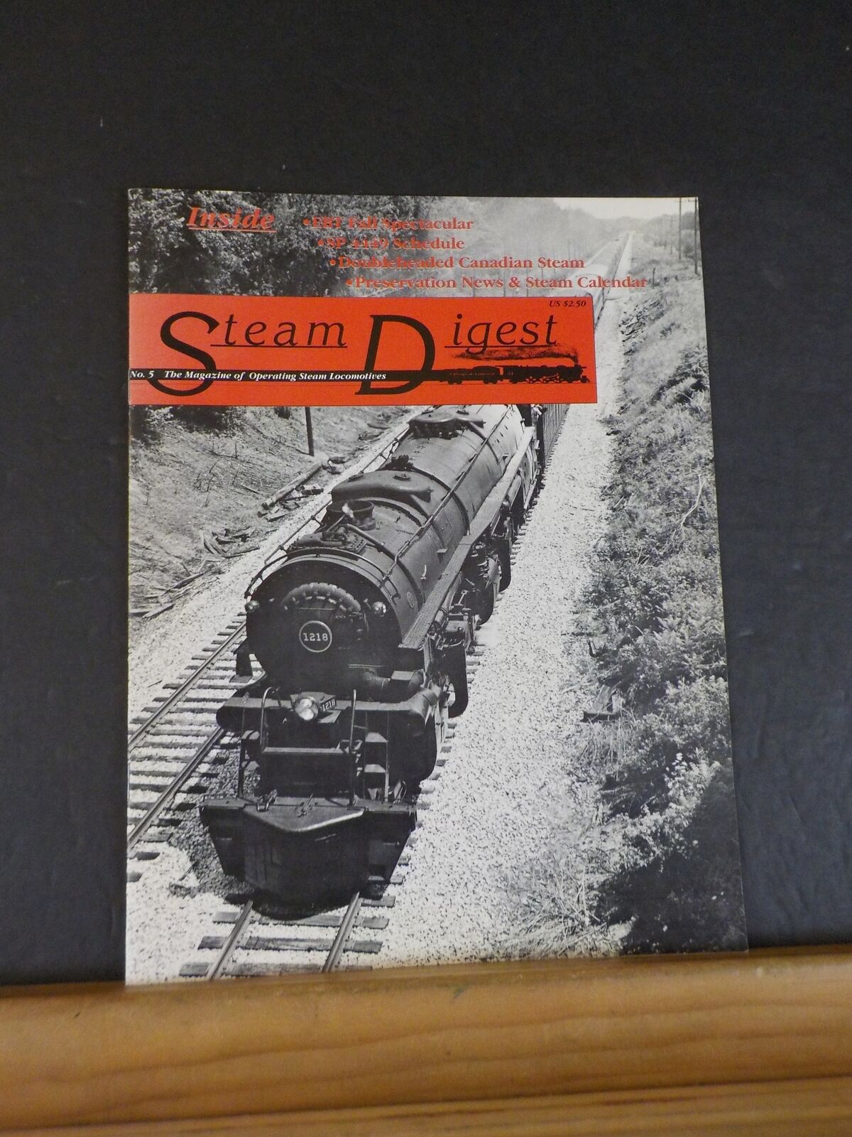 Steam Digest Magazine #5 1988 Canadian Steam East Broad Top Photos ...