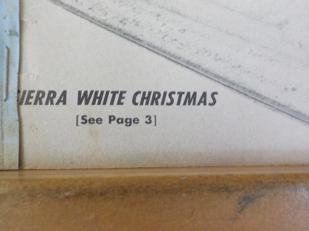Southern Pacific Bulletin 1952 December Sierra White Christmas ...