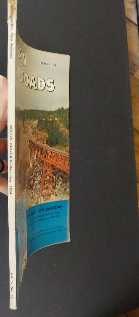 Modern Railroads 1954 December Quebec North Shore & Labrador ...