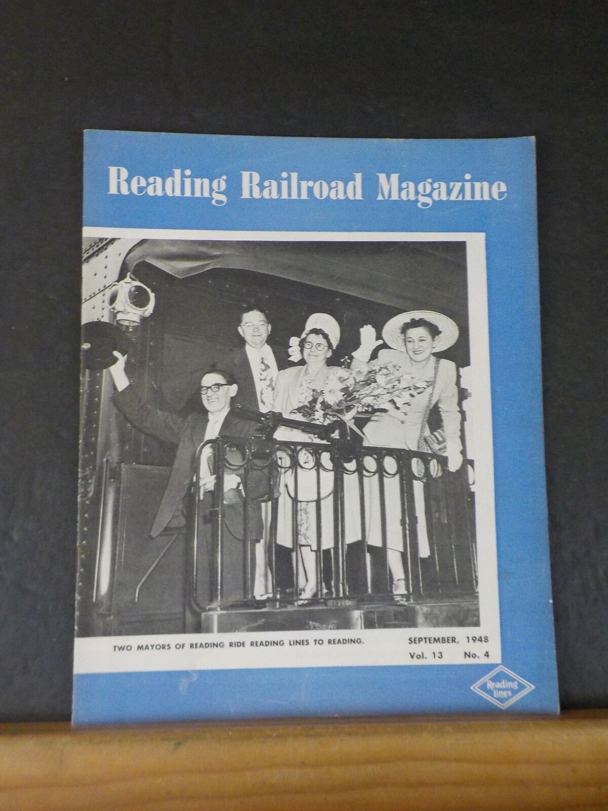 Reading Railroad Magazine Employee 1948 September City of Reading Calo ...