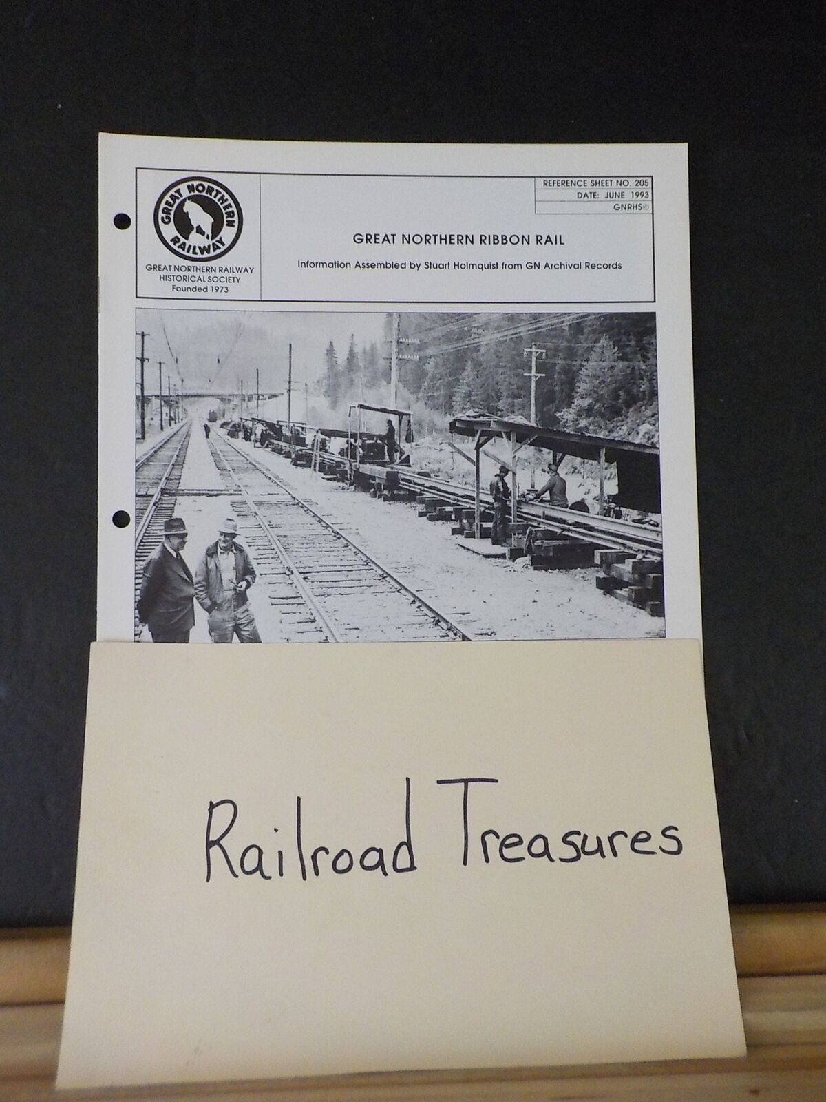 Great Northern Goat Reference Sheet #205 June 1993 Ribbon Rail ...