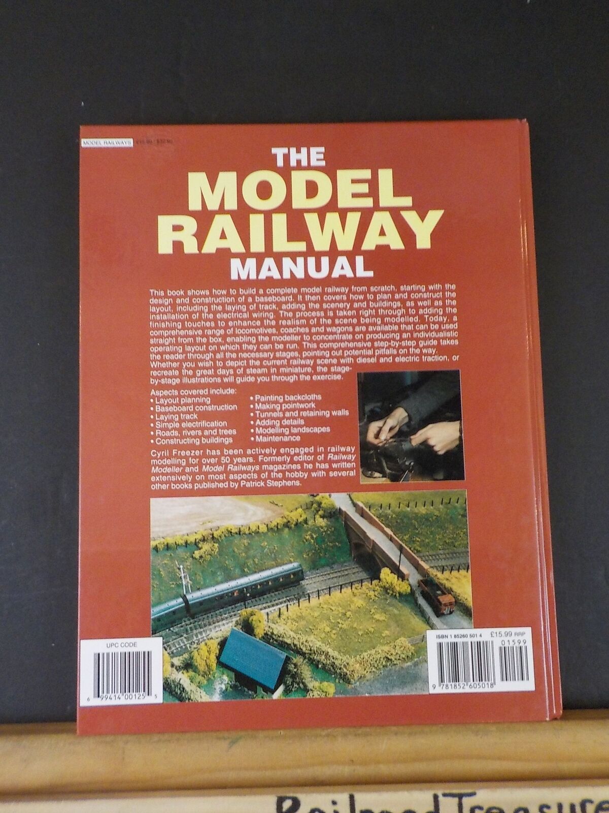 Model Railway Manual by C.J. Freezer Step by step guide to building a ...