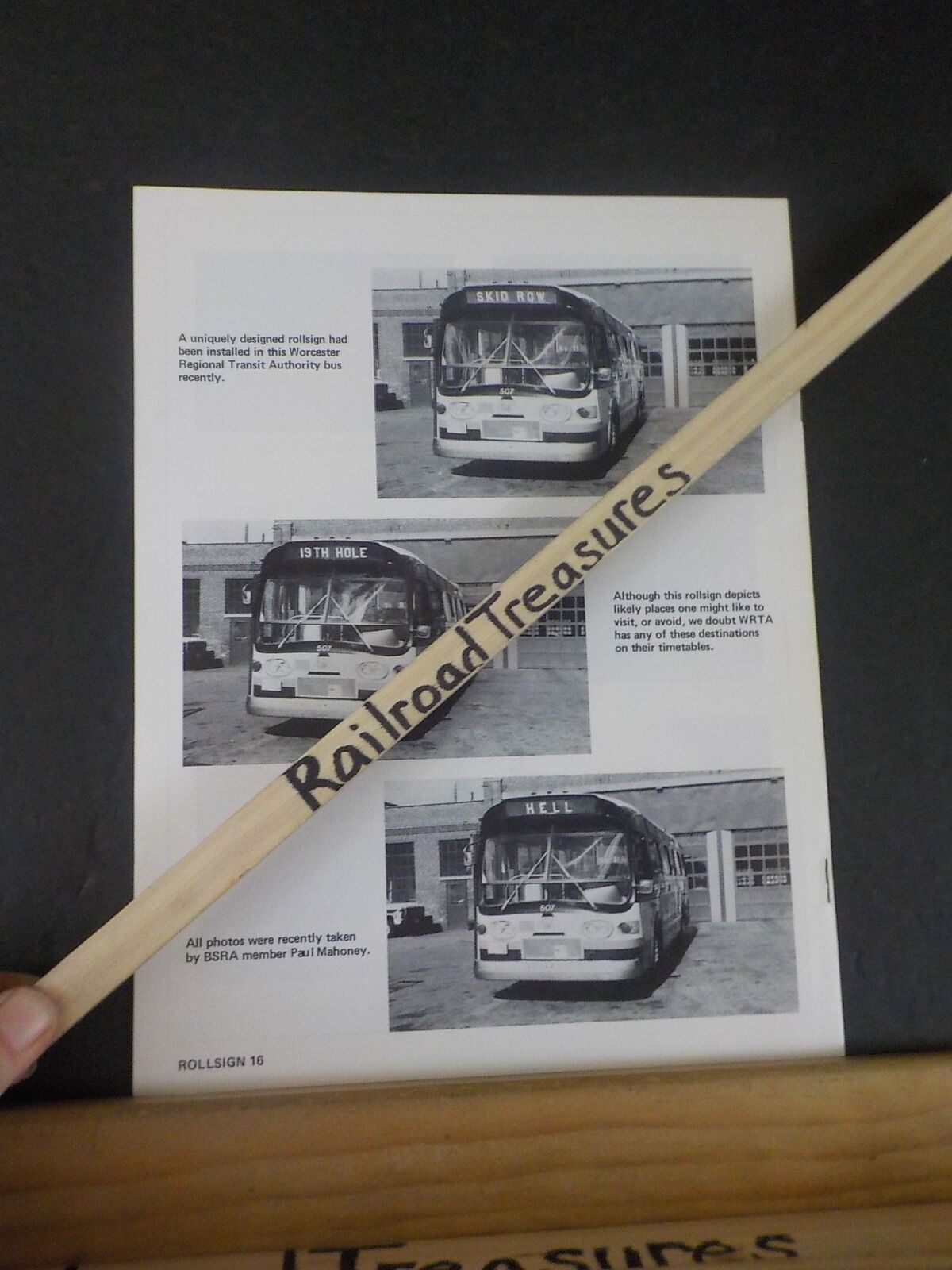 Rollsign Magazine of New England Transit News 1982 Jan Feb Can-Car Unt ...