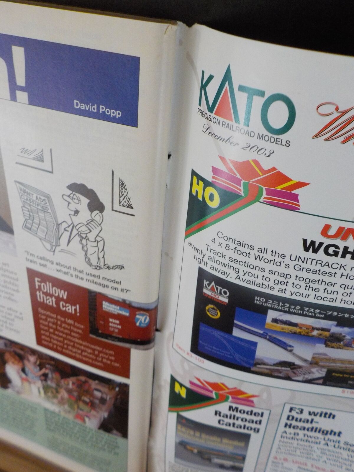 Model Railroader Magazine 2004 January Scratchbuild a streamlined slee ...