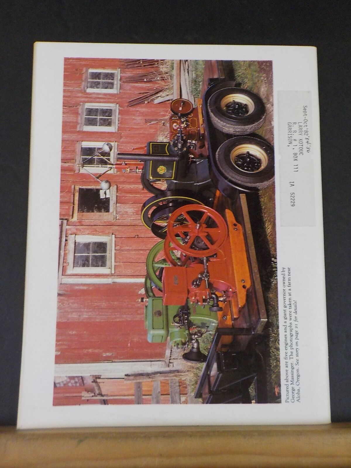 Gas Engine Magazine 1985 January February McCormick Deering Powerhouse ...