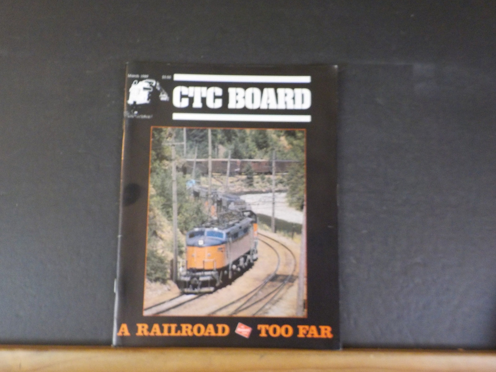 CTC Board Railroads Illustrated #157 March 1989 Milwaukee Railroad A R ...