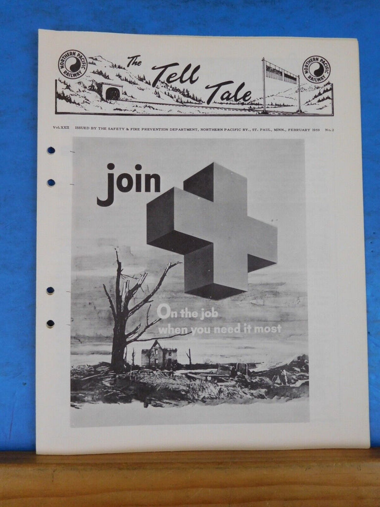 Tell Tale 1959 February Northern Pacific Employee Magazine Telltale ...