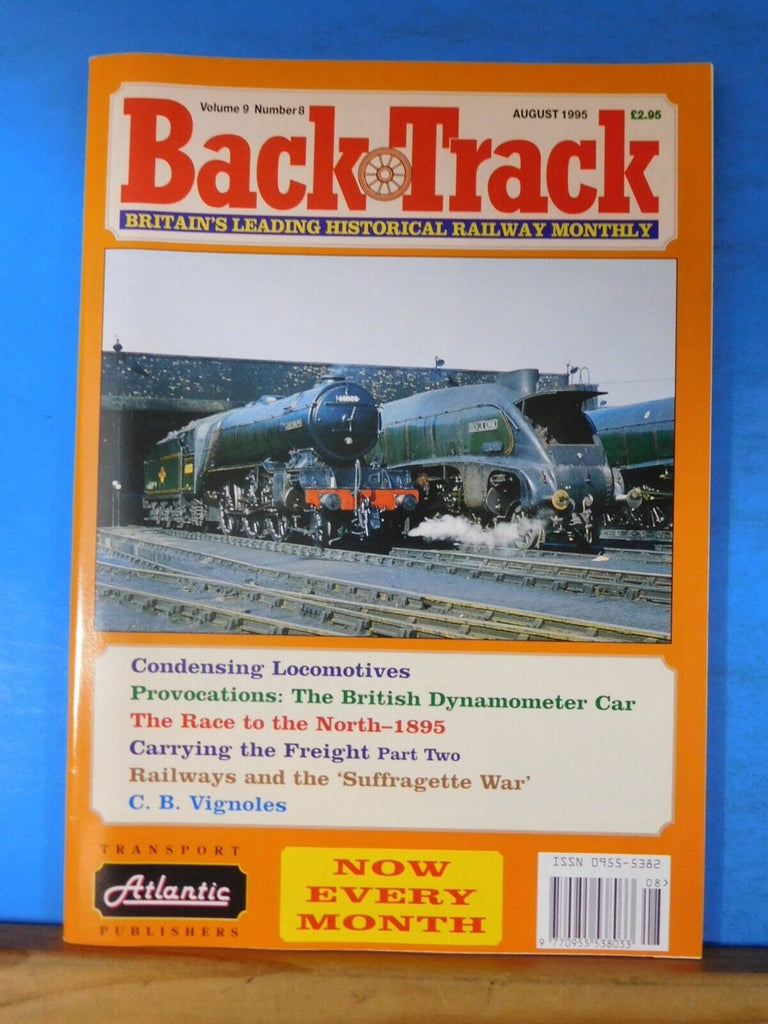 Back Track Magazine 1995 August Britain Railway History – RailroadTreasures