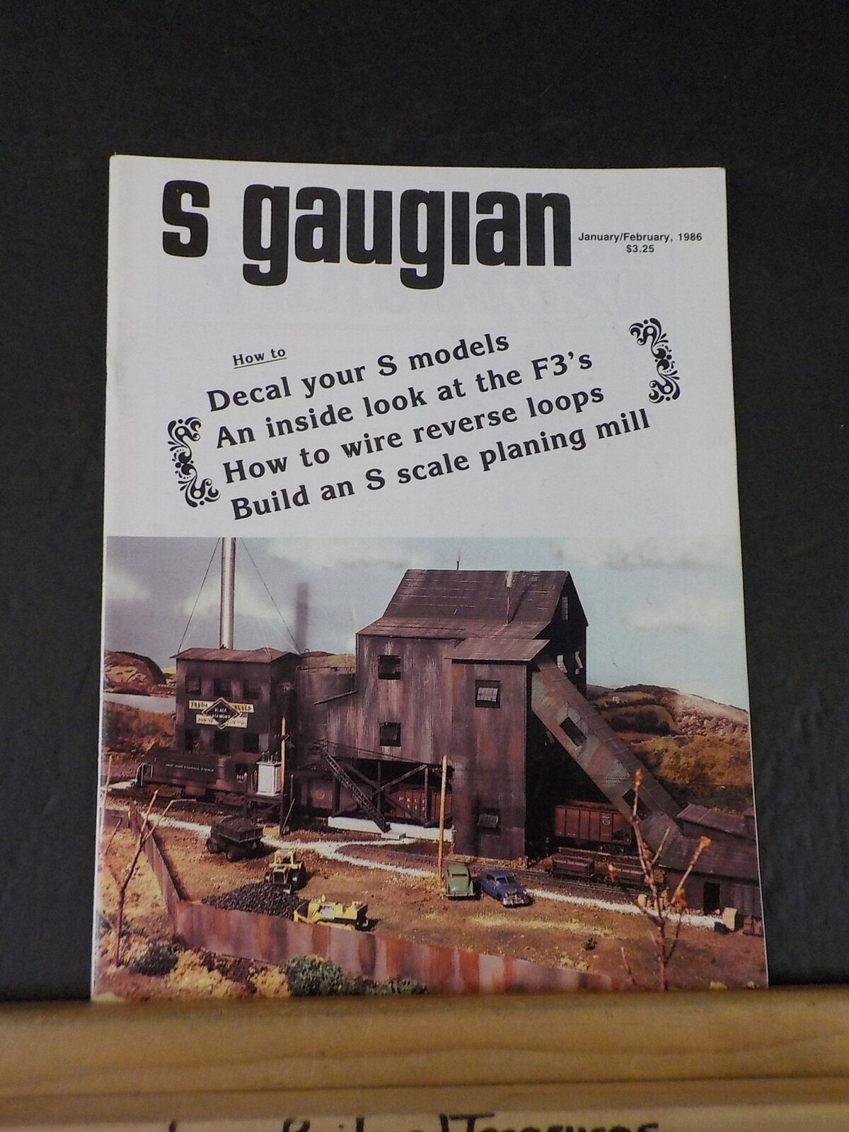 S Gaugian 1986 January February How to Wire Reverse Loops Deacl your m – RailroadTreasures