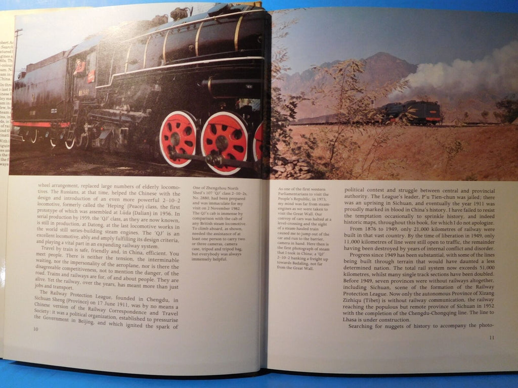 To China For Steam By Robert Adley Dust Jacket 1983 with dust jacket ...