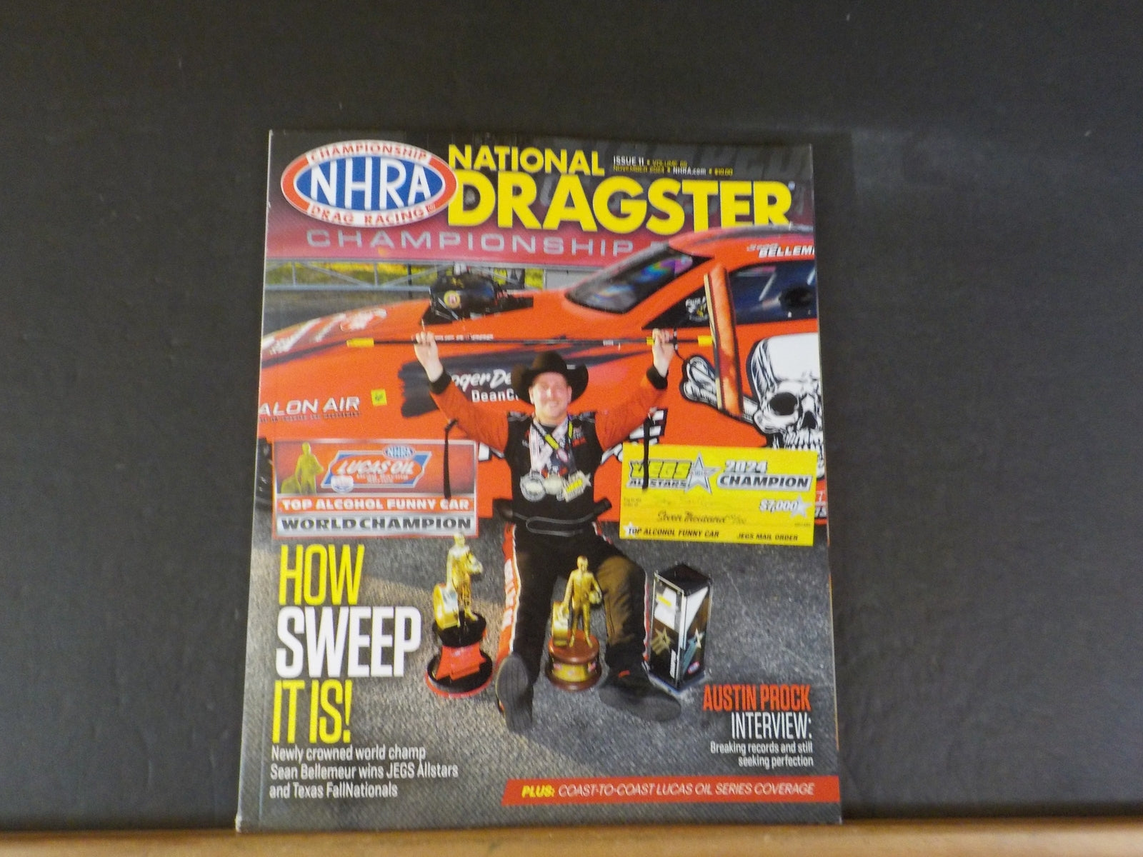 National Dragster Magazine 2024 November How Sweep It Is ! NHRA ...