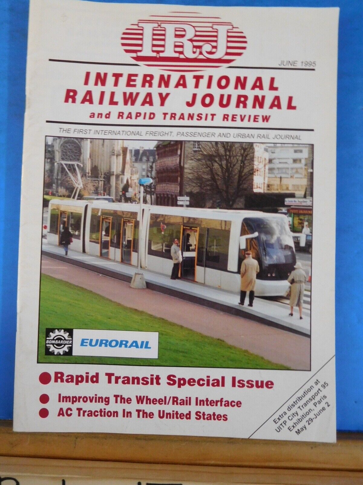 IRJ 1995 June International Railway Journal & Rapid Transit Review Spe ...