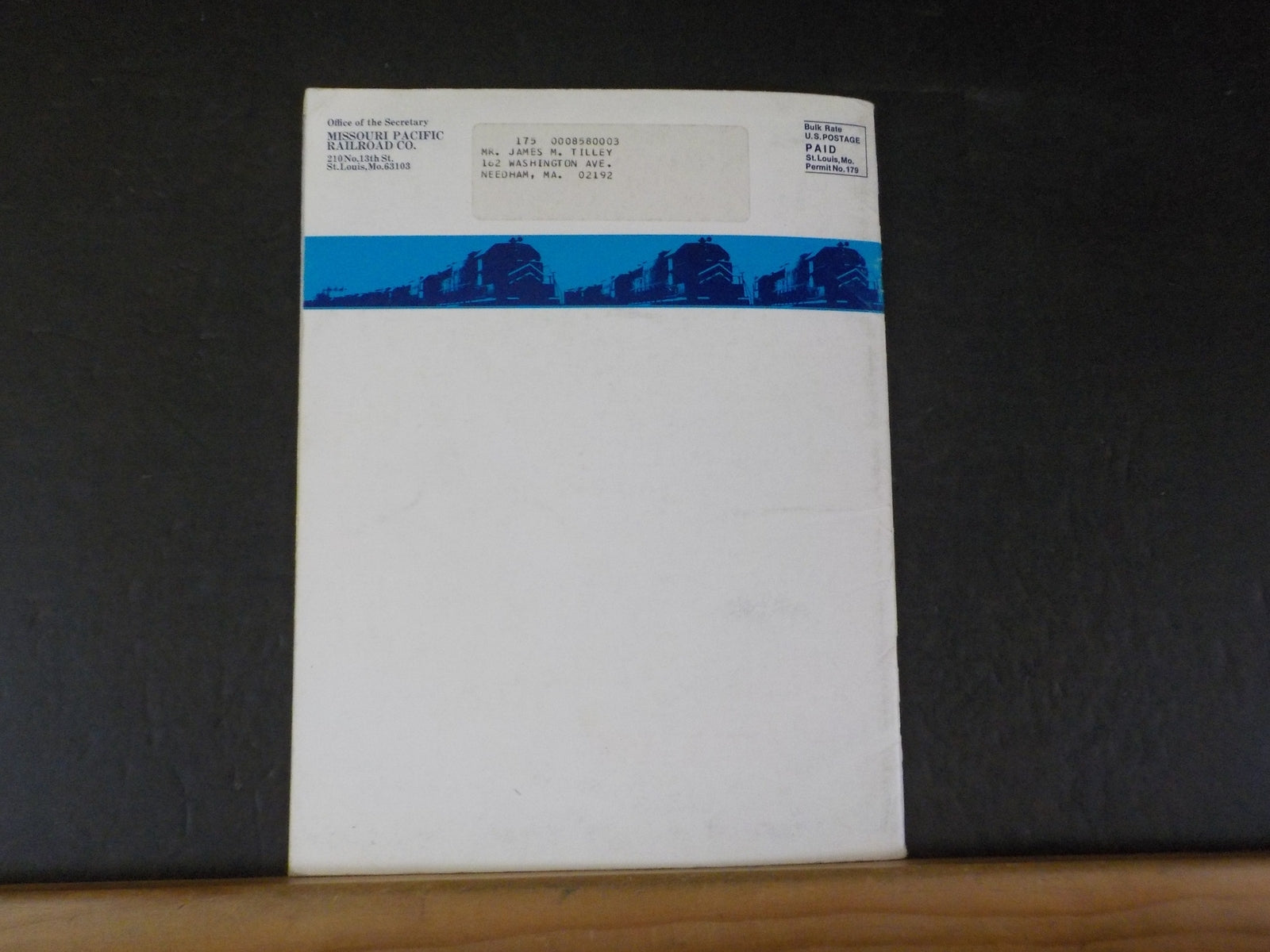 Missouri Pacific Railroad Annual Report 1975 TCS Intermodal Operations ...