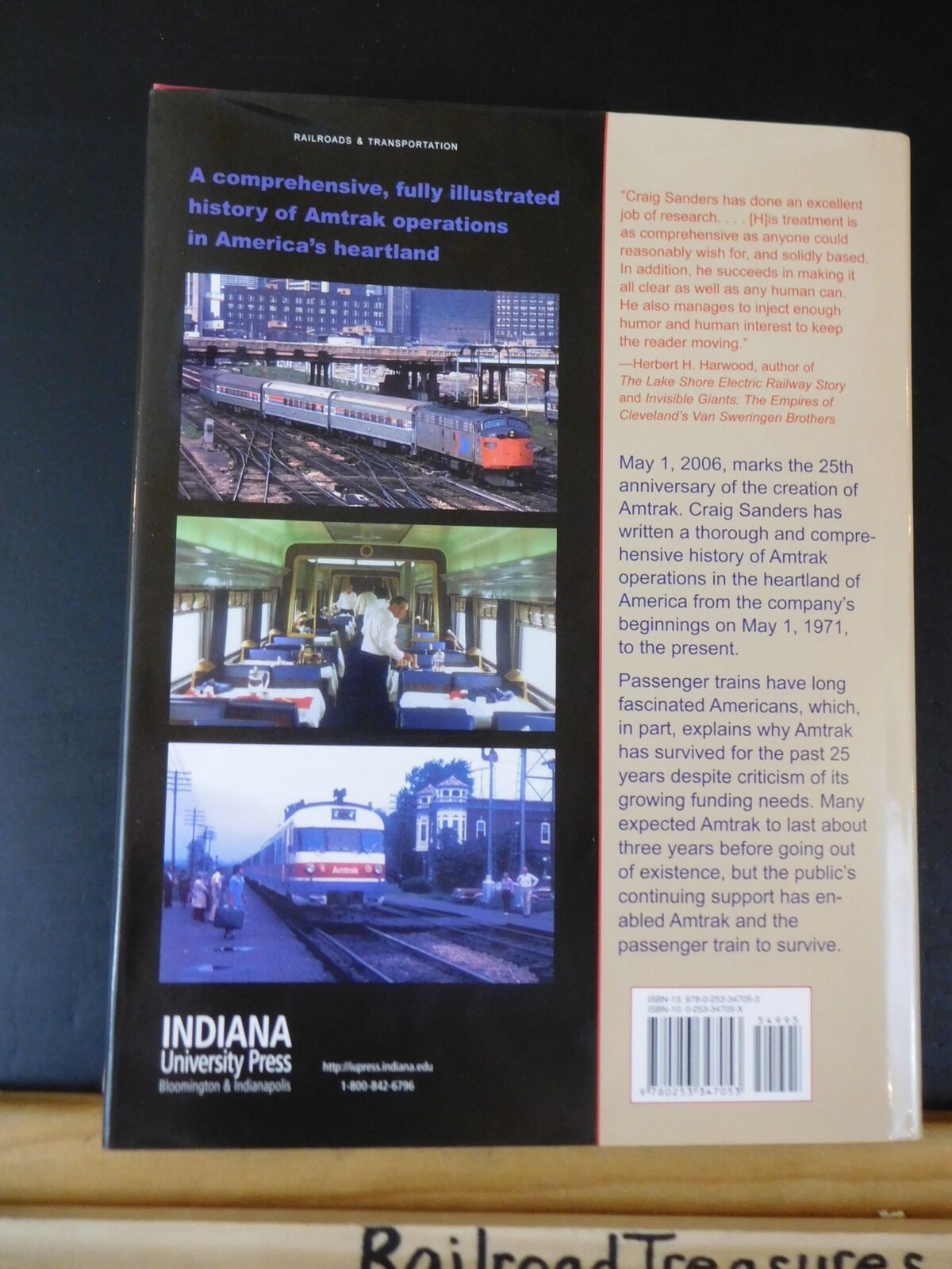 Amtrak in the Heartland by Craig Sanders with dust jacket ...