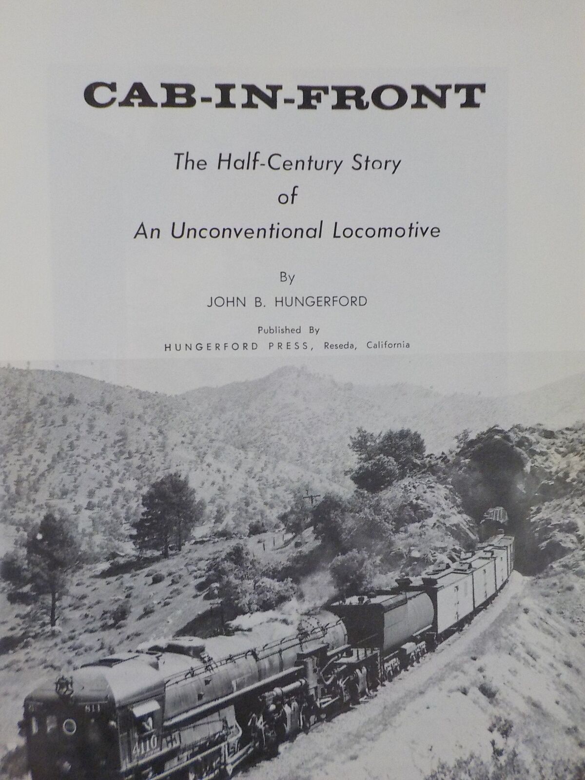 Cab-in-Front By John Hungerford Half century story of unconventional l ...