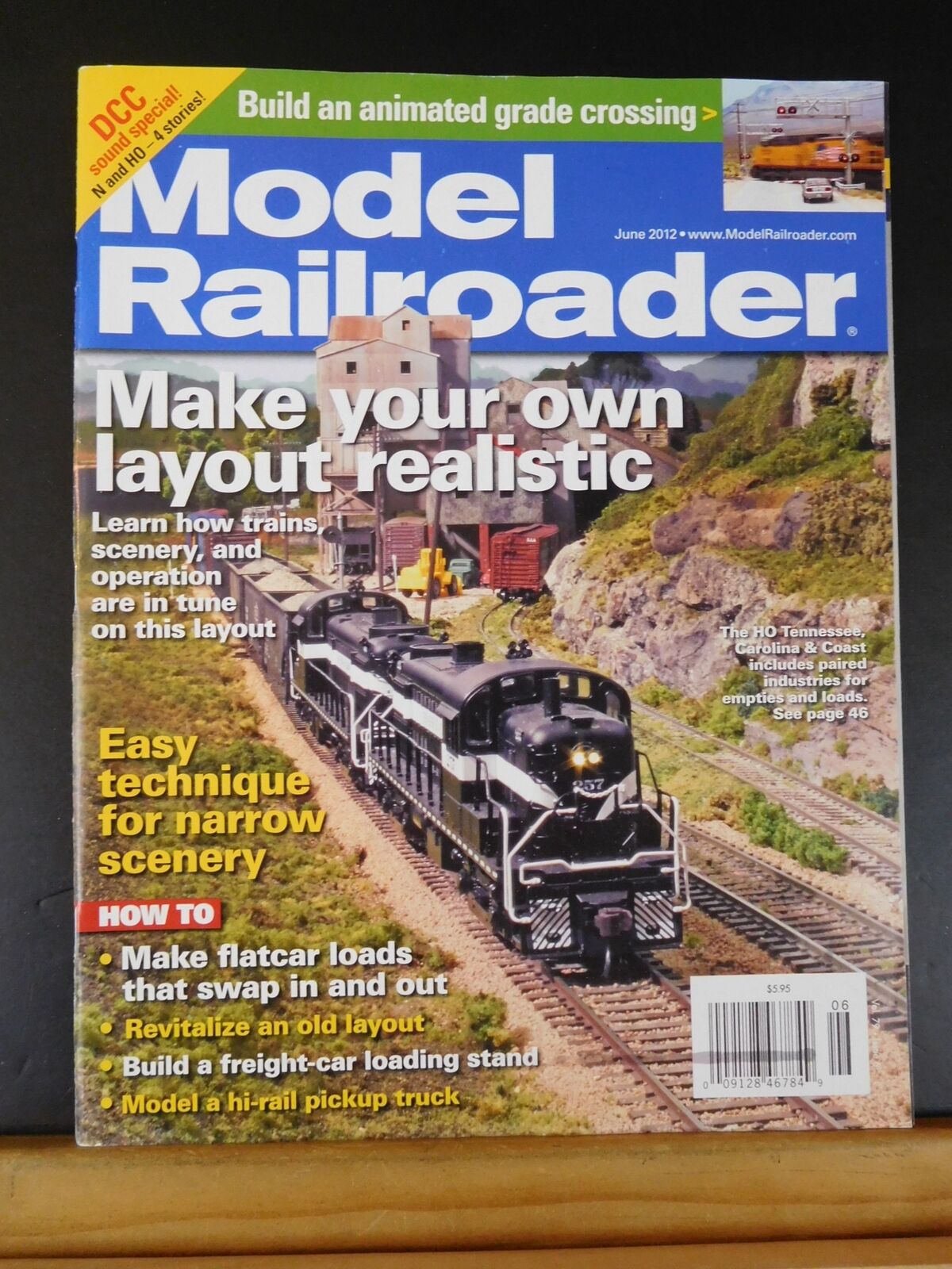 Model Railroader Magazine 2012 June DCC sound Make layout realistic ...