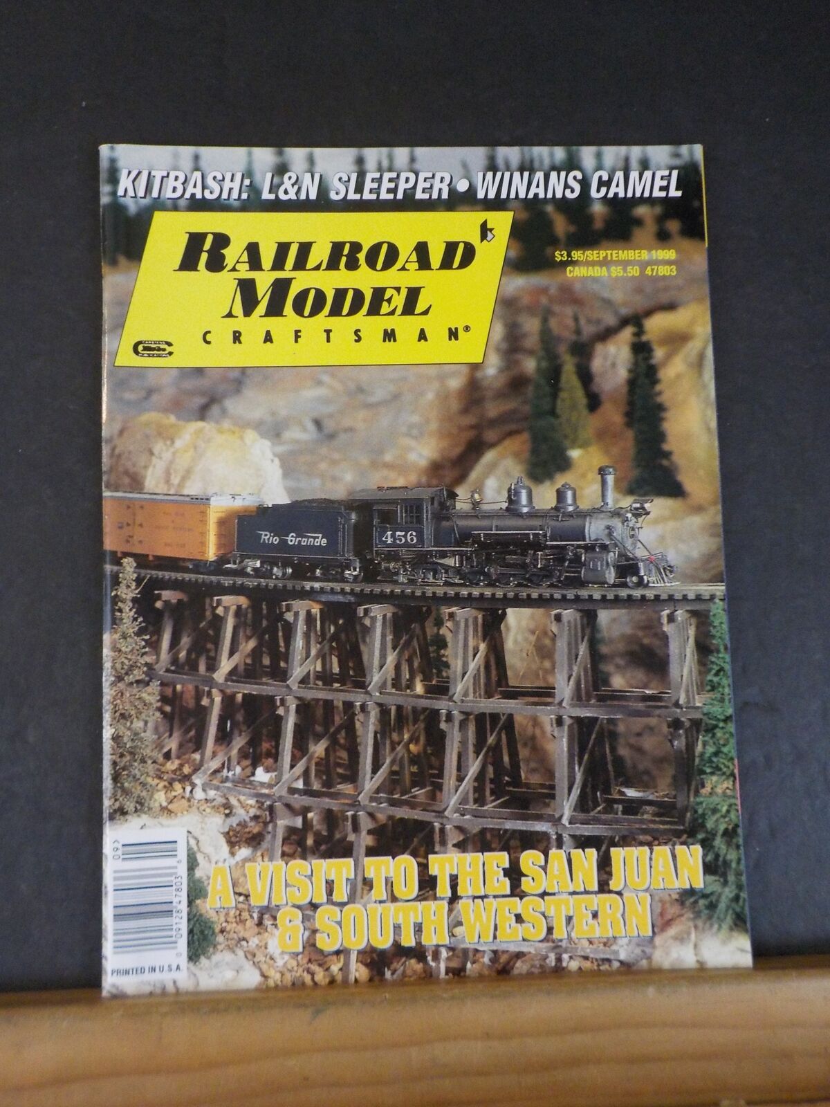 Railroad Model Craftsman Magazine 1999 September L&N Sleeper Winans Ca ...