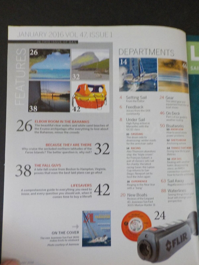Sail Magazine 2016 January Warm weather paradise The Exuma Islands ...