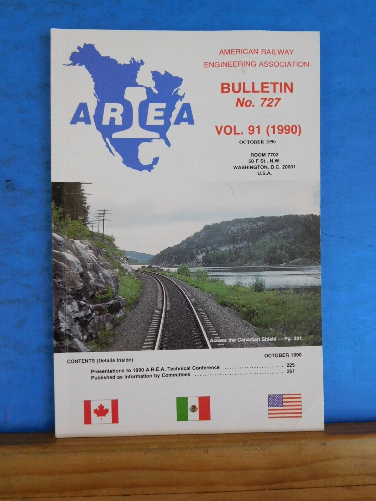 American Railway Engineering Association Bulletin 727 October 1990 Vol ...