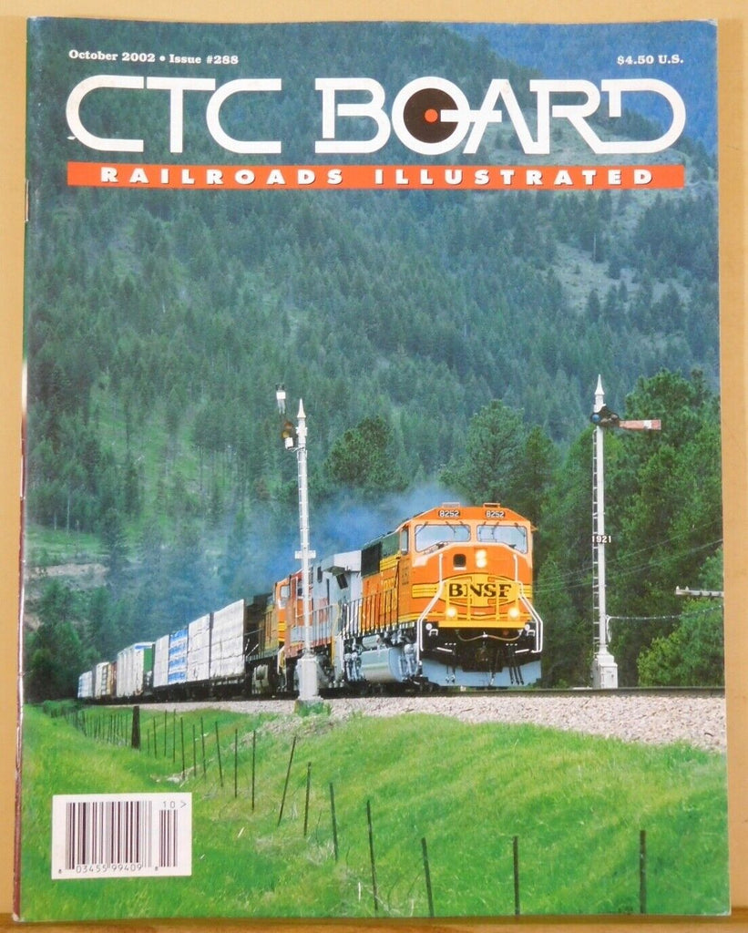CTC Board Railroads Illustrated #288 October 2002 Railroad News Photos ...