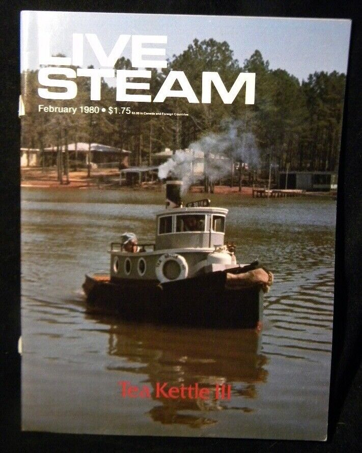Live Steam Magazine 1980 February Steam brake valve Radio controlled l ...