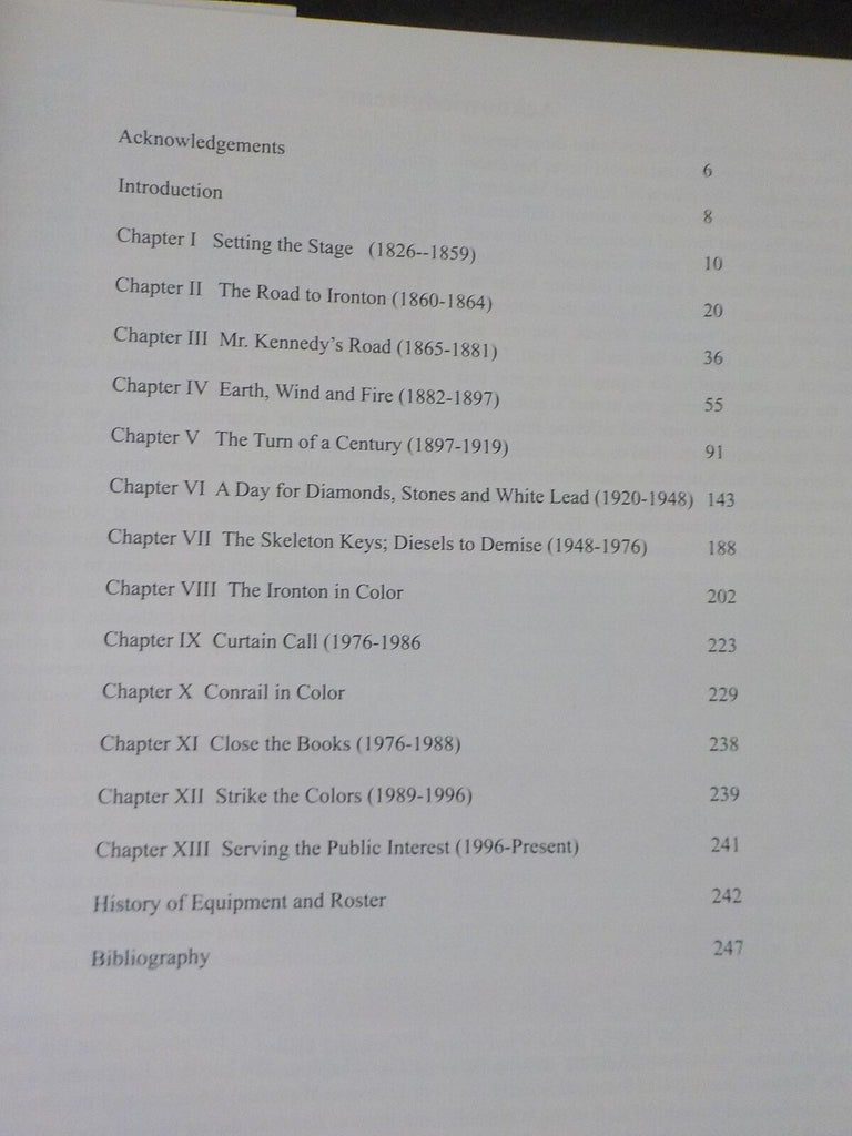 Making Connections History Of The Ironton Railroad by Richard Metro Ba ...