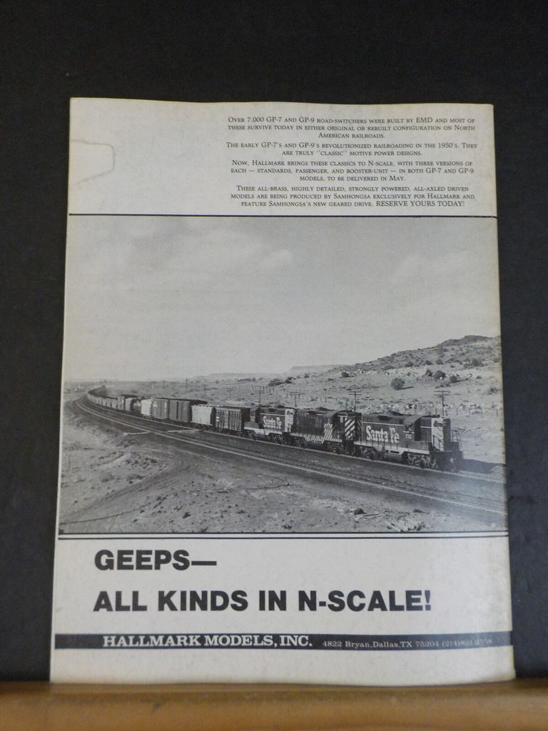 Mainline Modeler 1983 May Gould Crane Variations BN Freight car fleet ...