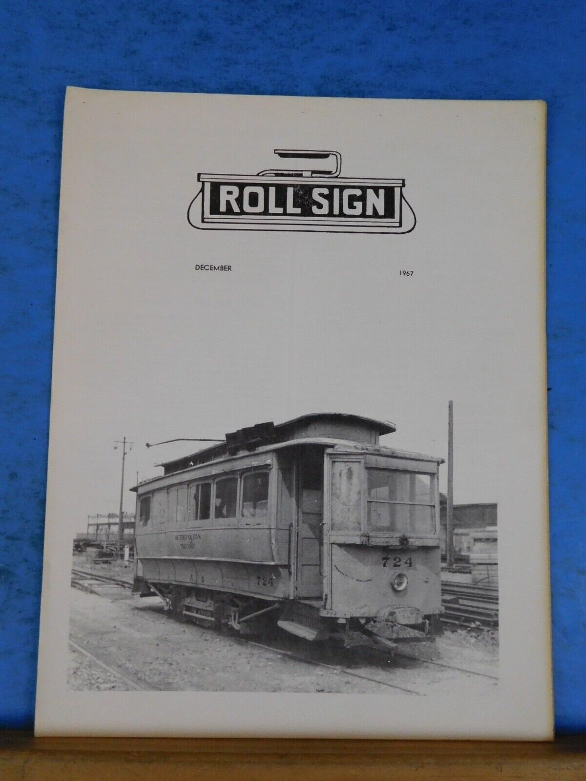 Rollsign Magazine of New England Transit News 1967 Dec Boston's splice ...