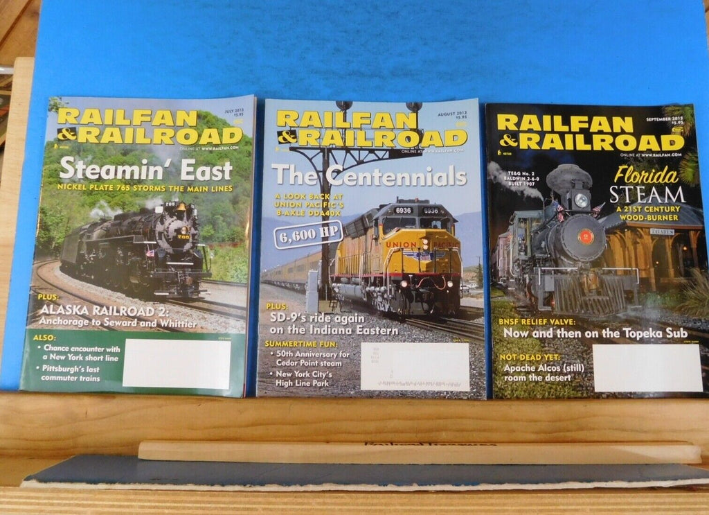 Railfan & Railroad Magazine Complete Year 2013 Complete Year Railfan ...