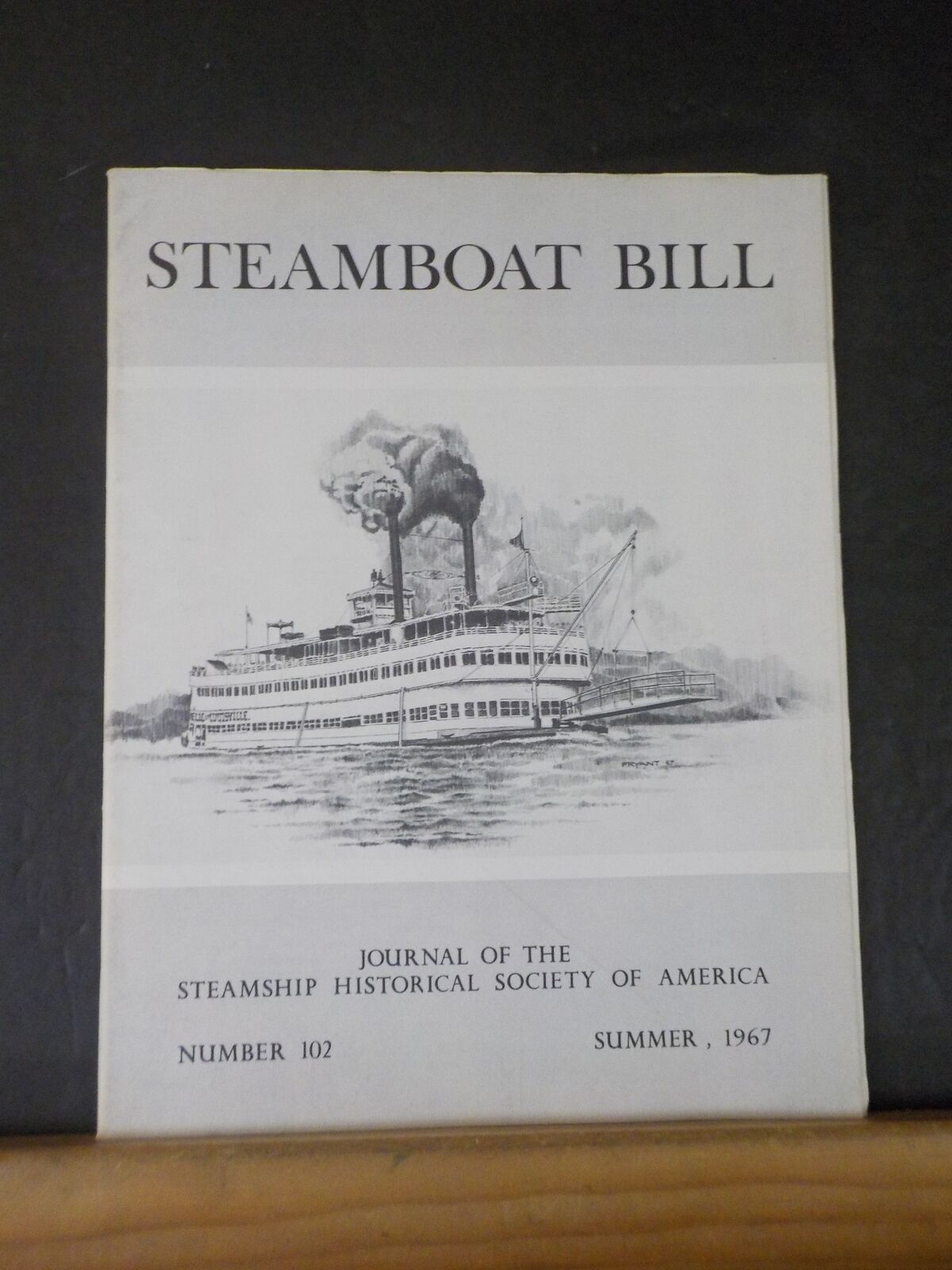 Steamboat Bill #102 Summer 1967 Steamboat Bill #107 F – RailroadTreasures