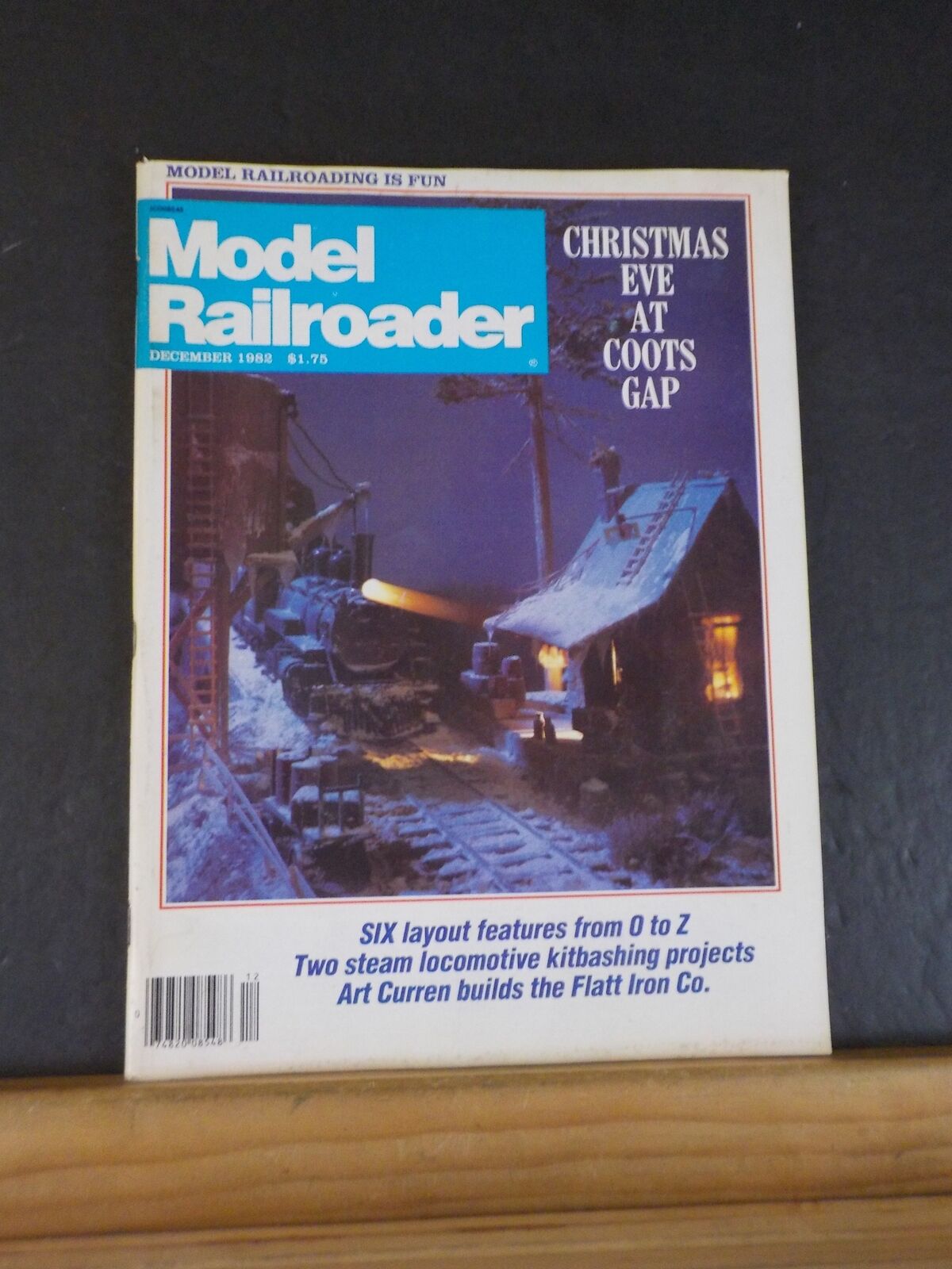 Model Railroader Magazine 1982 December 2 steam locomotive kitbashing ...