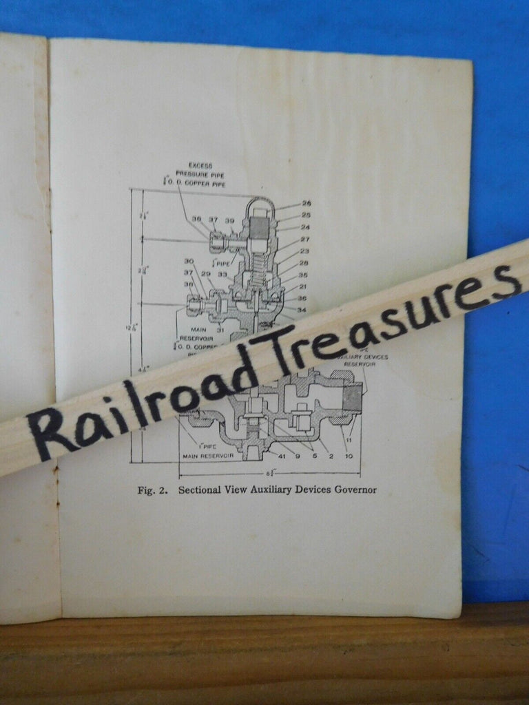 Auxiliary Devices Governor with Excess Pressure Regulating Portion 192 ...