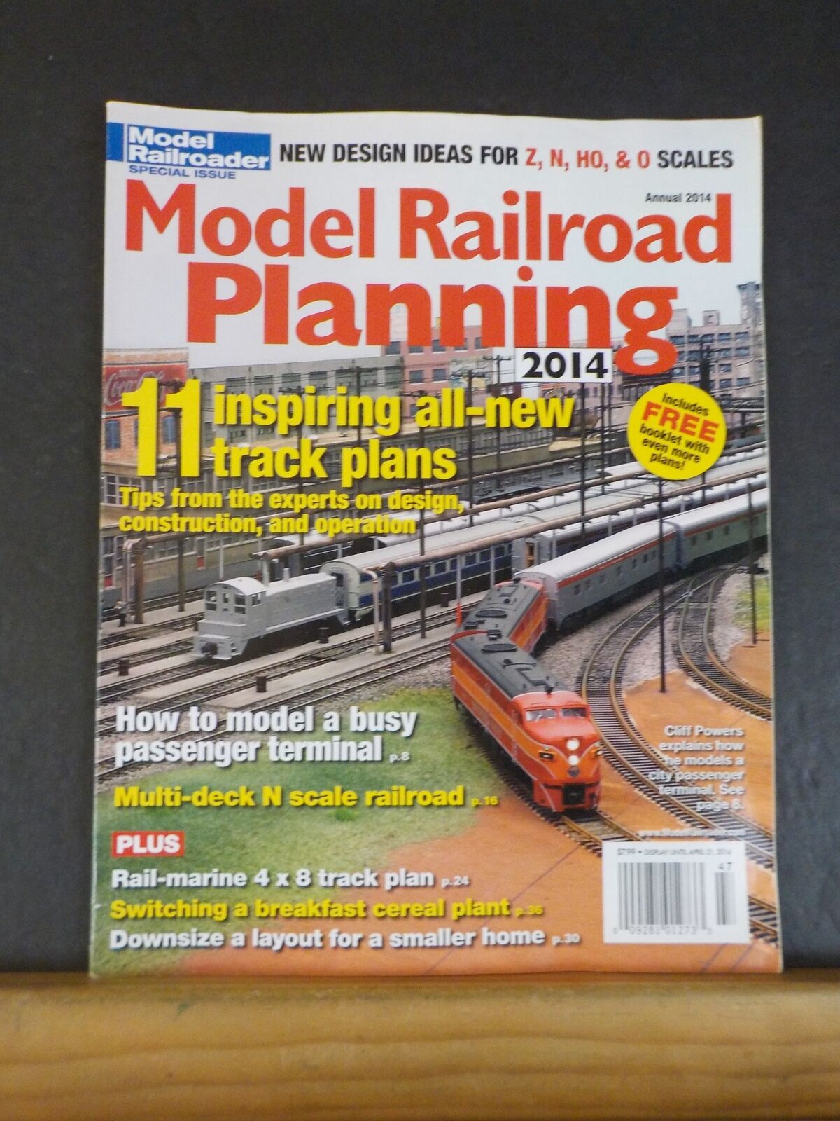 Model Railroad Planning 2014 Annual Model a busy passenger terminal ...