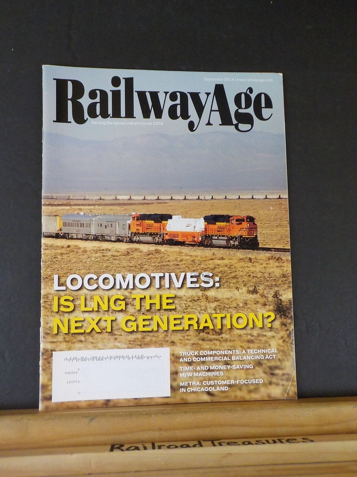 Railway Age 2014 September Locomotives: is LNG the next generation ...