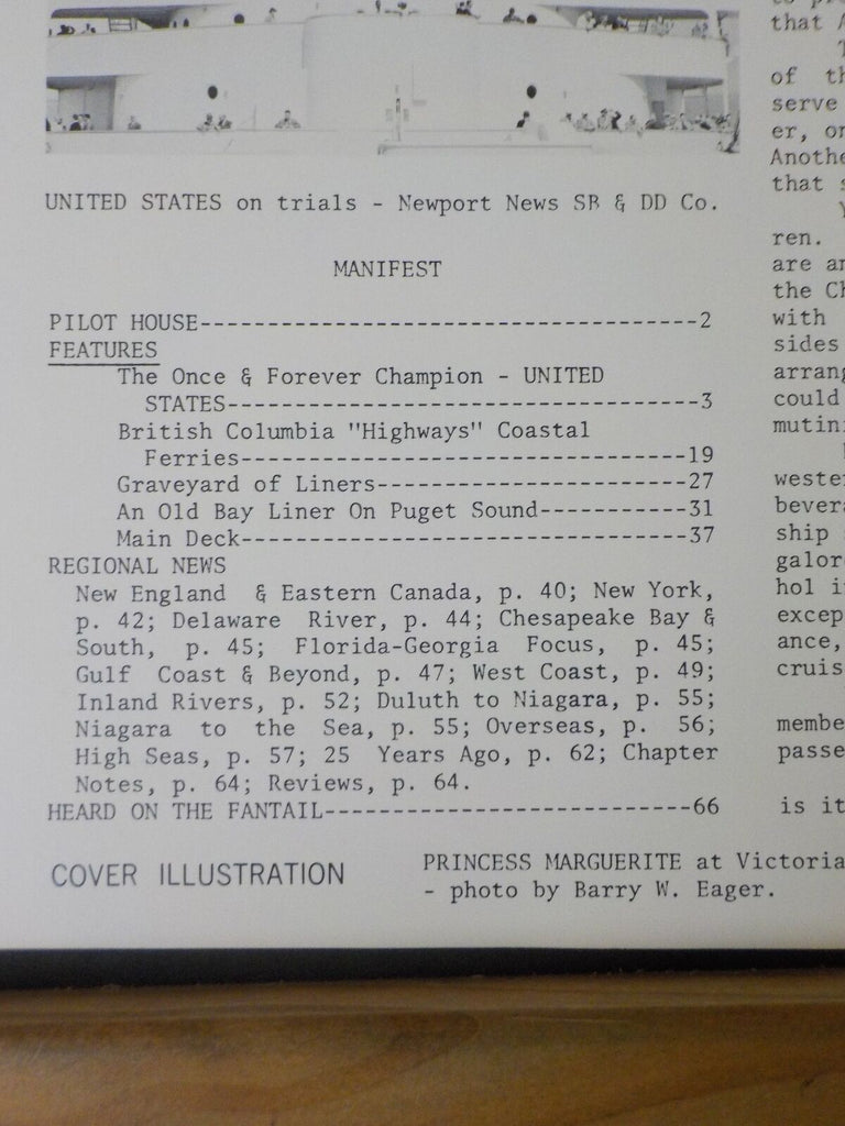 Steamboat Bill #153 Spring 1980 Journal of the Steamship Historical So ...